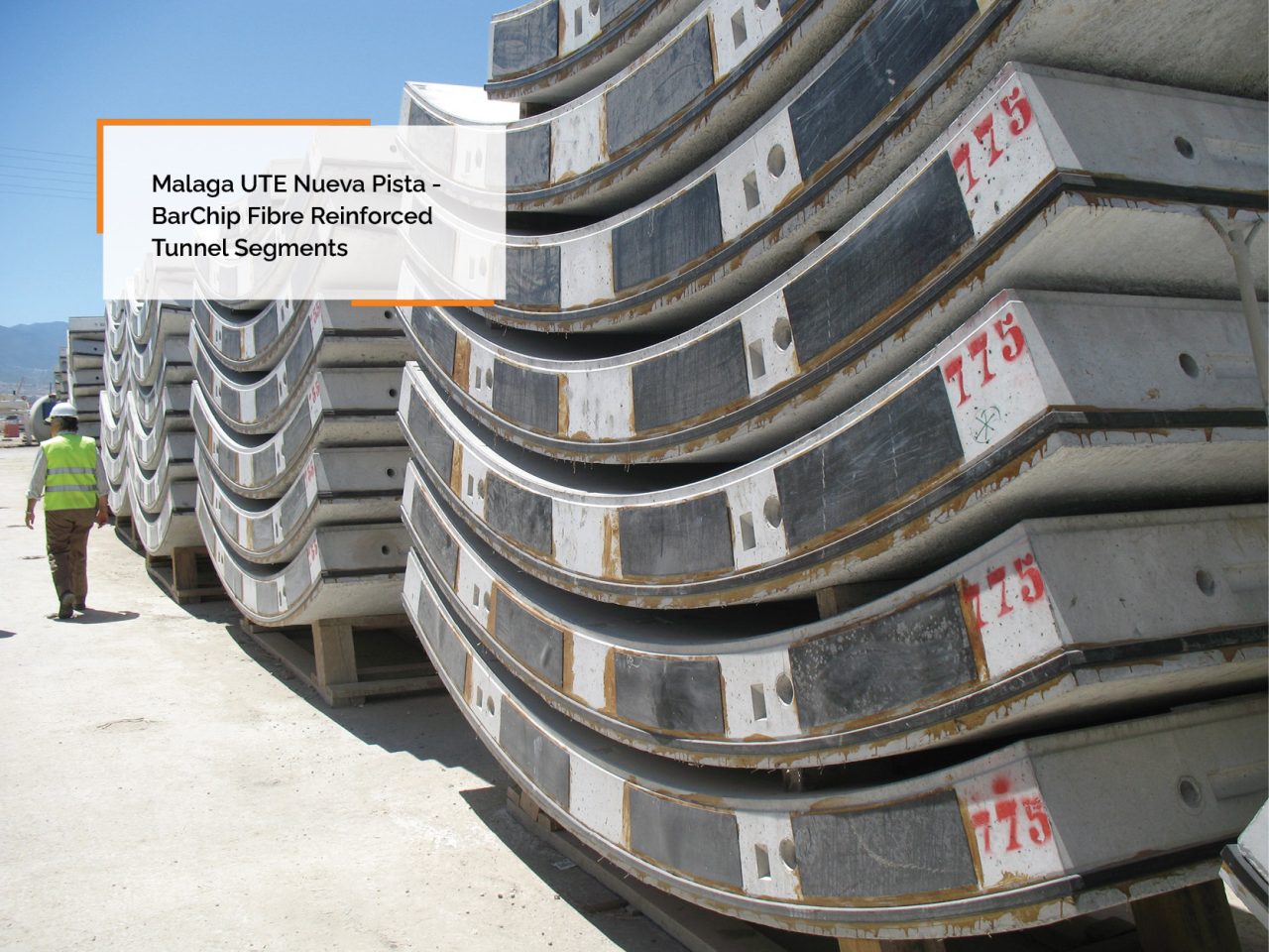 Full-Scale Flexural Testing of BarChip Fibre Tunnel Segments